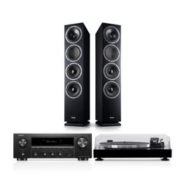 Teufel THEATER 500 + DENON DRA-900H + DUAL DT 500