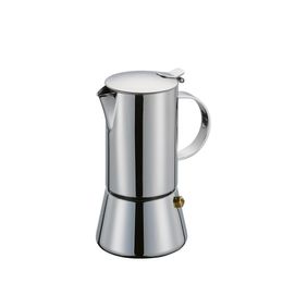 Cilio Espressokocher, Edelstahl, Metall, 17.5 cm, Kaffee & Tee, Tee- & Kaffeezubereitung, Kaffeebereiter