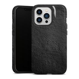 DeinDesign iPhone 13 Pro Handy Panzer Handyh&uuml;lle robuste Outdoor H&uuml;lle Schutzh&uuml;lle gl&auml;nzend Wand Stone Concrete Tough Case