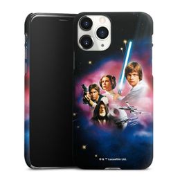 DeinDesign iPhone 11 Pro Handy Premium Case Smartphone Handyh&uuml;lle Schutzh&uuml;lle matt Lightsaber Star Wars Merchandise Premium Case