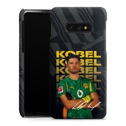 DeinDesign Galaxy S10e Handy Premium Case Smartphone Handyh&uuml;lle Schutzh&uuml;lle matt Borussia Dortmund Gregor Kobel Bvb Premium Case