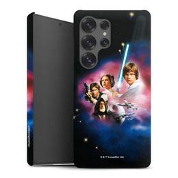 DeinDesign Galaxy S25 Ultra Handy Premium Case Smartphone Handyh&uuml;lle Schutzh&uuml;lle matt Star Wars Lightsaber Merchandise Premium Case