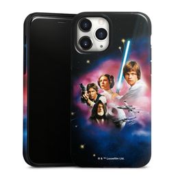 DeinDesign iPhone 11 Pro Handy Panzer Handyh&uuml;lle robuste Outdoor H&uuml;lle Schutzh&uuml;lle gl&auml;nzend Lightsaber Star Wars Merchandise Tough Case