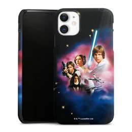 DeinDesign iPhone 11 Handy Premium Case Smartphone Handyh&uuml;lle Schutzh&uuml;lle matt Lightsaber Star Wars Merchandise Premium Case
