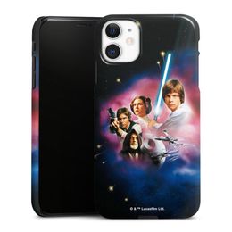 DeinDesign iPhone 11 Handy Premium Case Smartphone Handyh&uuml;lle Schutzh&uuml;lle gl&auml;nzend Lightsaber Star Wars Merchandise Premium Case
