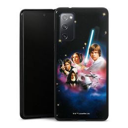 DeinDesign Galaxy S20 FE Handy Silikon H&uuml;lle Case schwarz Handyh&uuml;lle Lightsaber Star Wars Merchandise