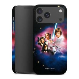 DeinDesign iPhone 17 Pro Max Handy Premium Case Smartphone Handyh&uuml;lle Schutzh&uuml;lle matt Star Wars Lightsaber Merchandise Premium Case