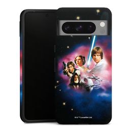 DeinDesign Google Pixel 8 Pro Handy Panzer Handyh&uuml;lle robuste Outdoor H&uuml;lle Schutzh&uuml;lle matt Star Wars Lightsaber Merchandise Tough Case