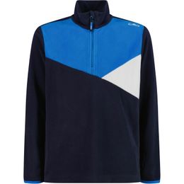 CMP Fleeceshirt Kinder - Gr&ouml;&szlig;e 128 - blau