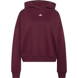 Adidas Studio Pack Hoodie Damen - Gr&ouml;&szlig;e XS - rot