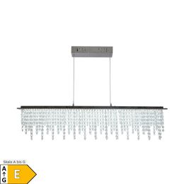 N&auml;ve N&auml;ve LED Pendelleuchte "DIAMONDS" L: 120cm chrom