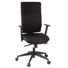 hjh OFFICE Profi B&uuml;rostuhl PRO-TEC 300 Stoff mit Armlehnen (h&ouml;henverstellbar)