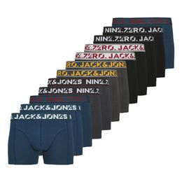 Jack & Jones JACCOLTON SOLID TRUNKS 12 PACK Herren Boxershort