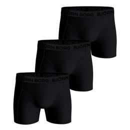 Bj&ouml;rn Borg Cotton Stretch Boxer Trunks 3P Herren Boxershort