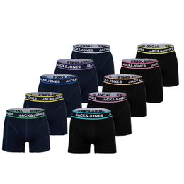 Jack & Jones JACLIMES SOLID TRUNKS 10 PACK Herren Boxershort