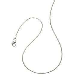 ZEEme Basic Collier 925/- Sterling Silber Schlangenkette