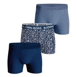 Bj&ouml;rn Borg Cotton Stretch Boxer Trunks 3P Herren Boxershort