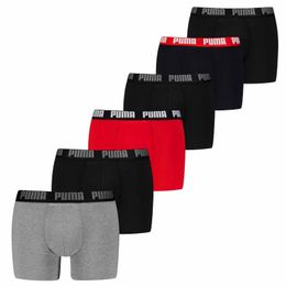 Puma BASIC BOXER 6P ECOM Herren Boxershort