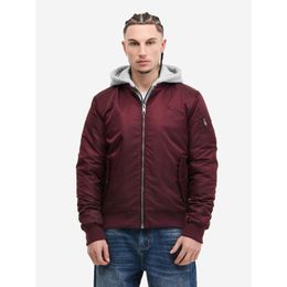 Lonsdale Herren Jacke mit Kapuze schmale Passform CLIFTON ALL SEASONS