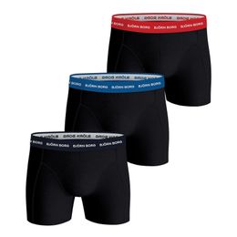 Bj&ouml;rn Borg Cotton Stretch Boxer Trunks 3P Herren Boxershort