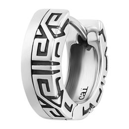 CAI Single-Ohrring 925 Silber rhodiniert Ornamente