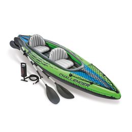 Intex 68306NP - Kajak - Challenger K2 (gr&uuml;n, 351x76x38cm) Kayak