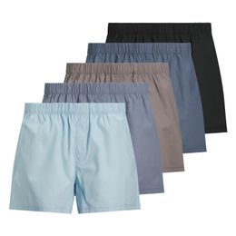 Jack & Jones JACMILANO WOVEN BOXERS 5 PACK Herren Web-Boxershorts