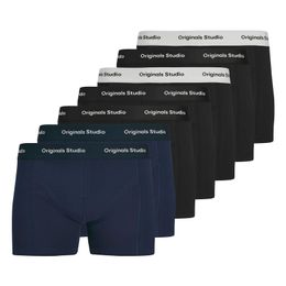 Jack & Jones JACVESTERBRO SOLID TRUNKS 7 PACK Herren Boxershort