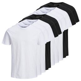 Jack & Jones JJEORGANIC BASIC TEE O-NECK 10PK Herren T-Shirt