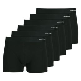 Jack & Jones JACBASIC TRUNKS 6 PACK Herren Boxershort