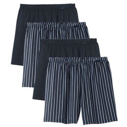 Calida Prints Benefits 4P Herren Web-Boxershorts