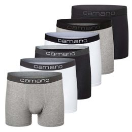 Camano Men comfort BCI Cotton Boxershorts 6p in Box Herren Boxershort