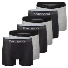 Camano Men comfort BCI Cotton Boxershorts 6p in Box Herren Boxershort