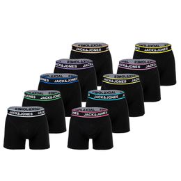 Jack & Jones JACLIMES SOLID TRUNKS 10 PACK Herren Boxershort
