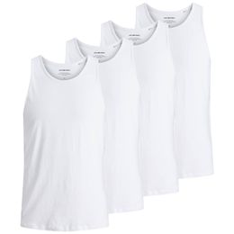 Jack & Jones JACBASIC TANKTOP 4PK Herren Unterhemd