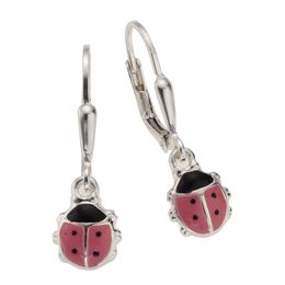 ZEEme for Kids Ohrringe 925 Sterling Silber Marienk&auml;fer