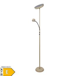 N&auml;ve N&auml;ve LED Stehleuchte "ROMIS" mit Lesearm H:180cm frosted almond