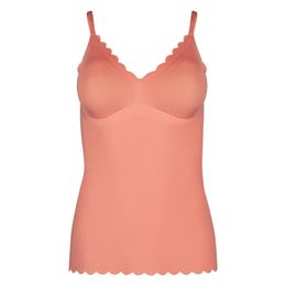 Skiny Da. Spaghettishirt herausn. Pads Sensation Damen Unterhemd