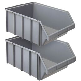 BRB 22942 Lagerbox 2er Set, 76 l