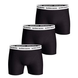 Bj&ouml;rn Borg Cotton Stretch Boxer Trunks 3P Herren Boxershort