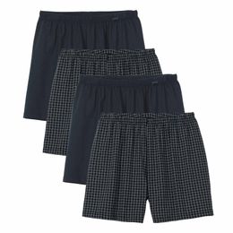 Calida Prints Benefits 4P Herren Web-Boxershorts
