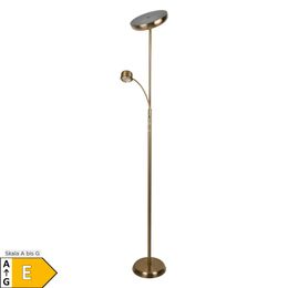 N&auml;ve N&auml;ve LED Stehleuchte "ROMIS" mit Lesearm H: 180cm messing matt