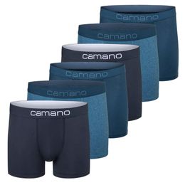 Camano Men comfort BCI Cotton Boxershorts 6p in Box Herren Boxershort