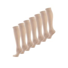 Nur Die Damen Kniestr&uuml;mpfe Fit & Vital 7er Pack