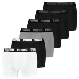 Puma BASIC BOXER 6P ECOM Herren Boxershort