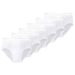 Schiesser Herren Slip Wei&szlig;