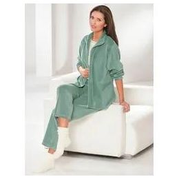 Hausanzug Comtessa, Damen, Gr. 40/42, gr&uuml;n, 80% Baumwolle, 20% Polyester, Homewear-Sets Hausanzug Freizeitanzug