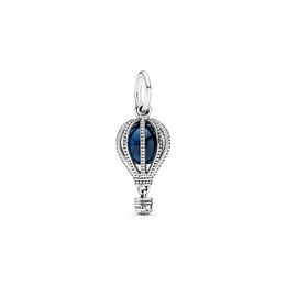 Pandora Charm Moments Blauer Hei&szlig;luftballon Reise 798064NMB