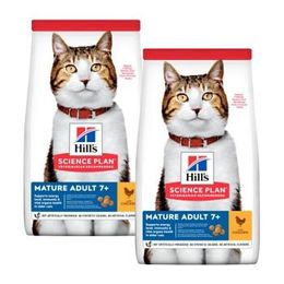 Hill's Hill's Science Plan Trockenfutter Katze, Mature Adult, Huhn 2x10 kg