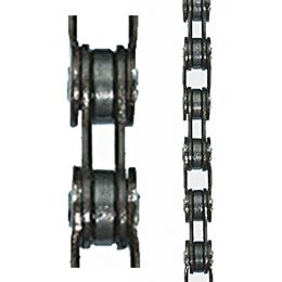 Fahrradkette Shimano "HG 40", bunt (grau, silberfarben), Fahrradketten, 22,5cm, Edelstahl, L:22,5cm